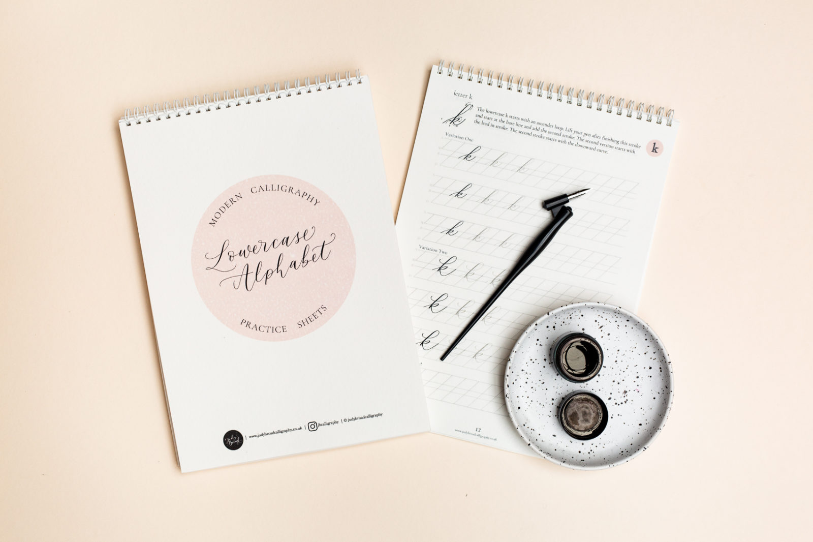 Lowercase Downloadable Workbook - Judy Broad Calligraphy