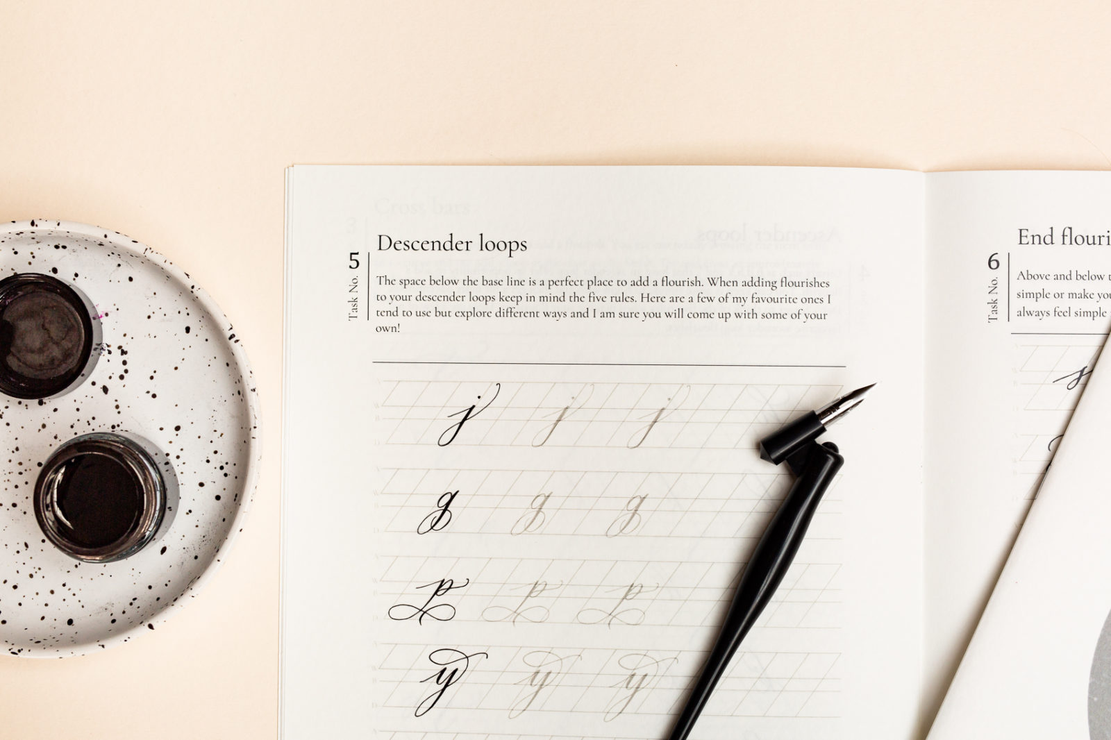 Let's Flourish Downloadable Workbook - Judy Broad Calligraphy